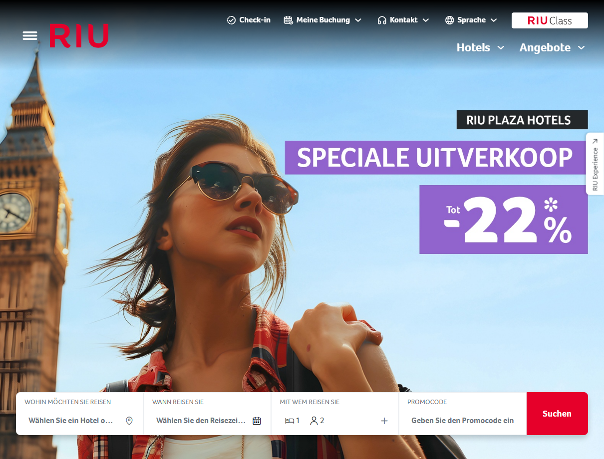 RIU stellt überarbeitete Web-Präsenz und innovative mobile App vor ...